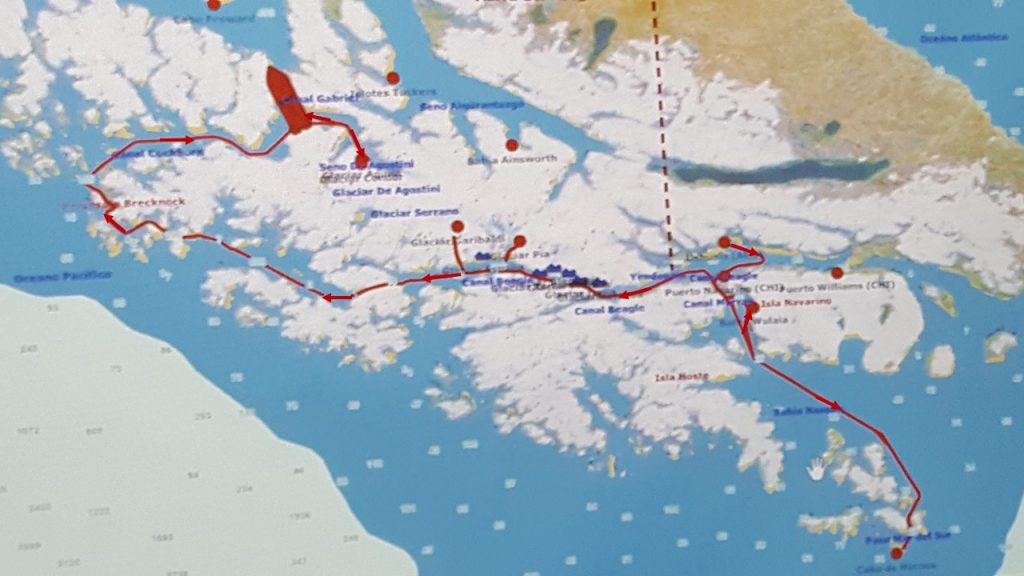 1 Map of Fiord Route – Detomos Abroad
